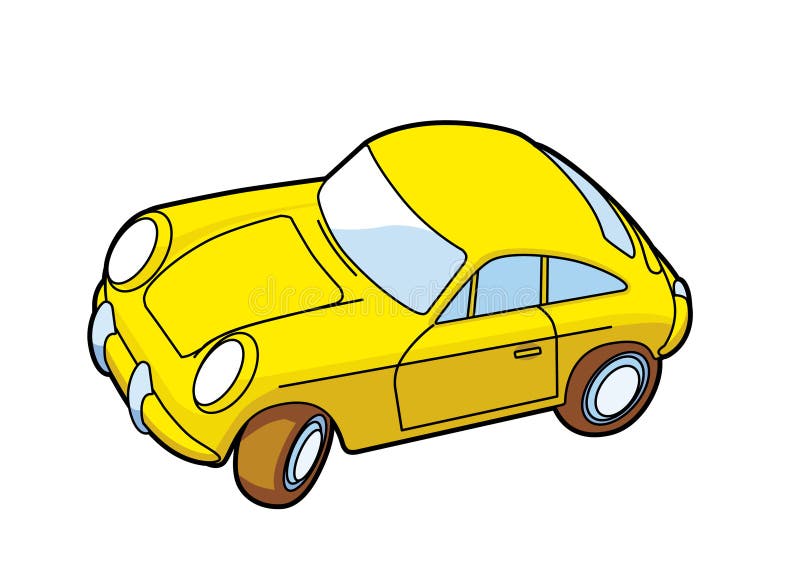 Yellow Car Cartoon Stock Illustrations – 18,283 Yellow Car Cartoon ...