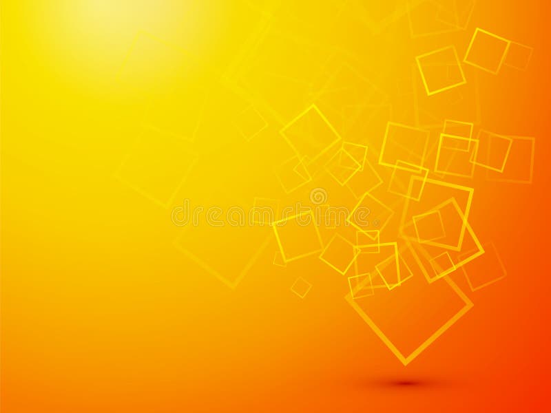 Yellow square background stock illustration. Illustration of digital ...