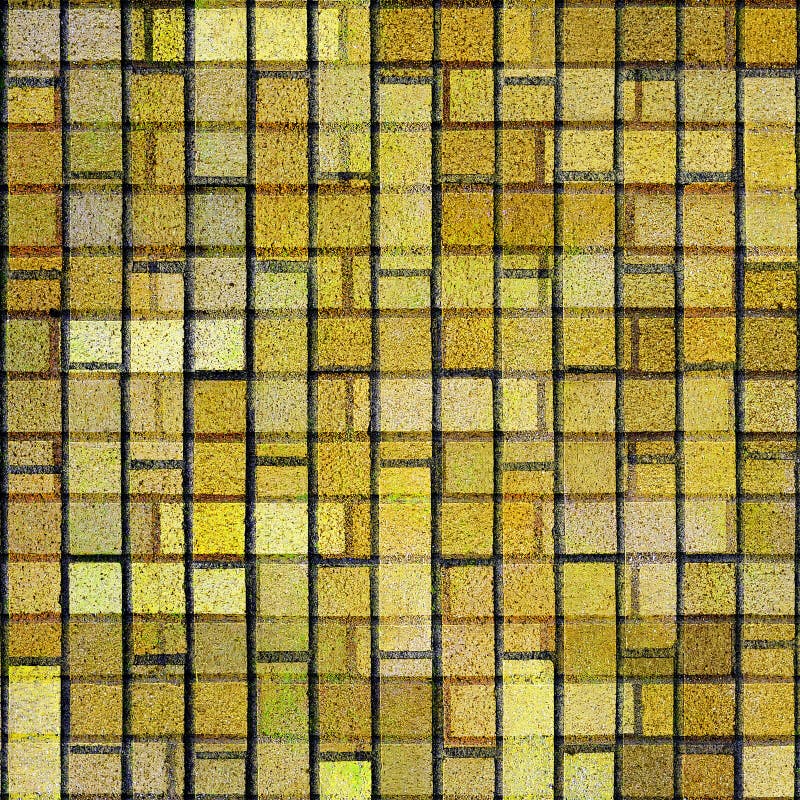 Yellow square brick tile stock image. Image of ordinary - 13209355