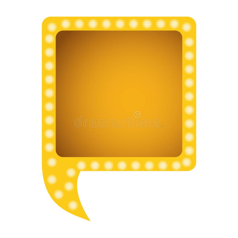 Chat Bubble Square Icon Stock Stock Illustration - Illustration of blue ...
