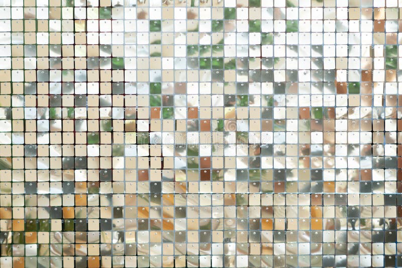 Yellow Square Mirror Tile Texture Stock Image - Image of asia, gaps ...
