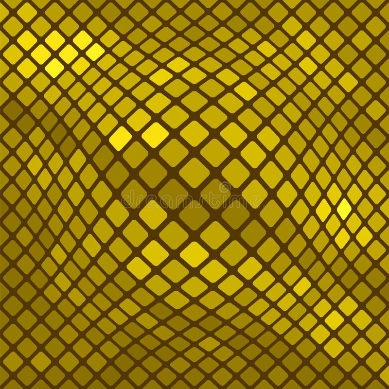 Yellow Square Pattern stock vector. Illustration of square - 73697884