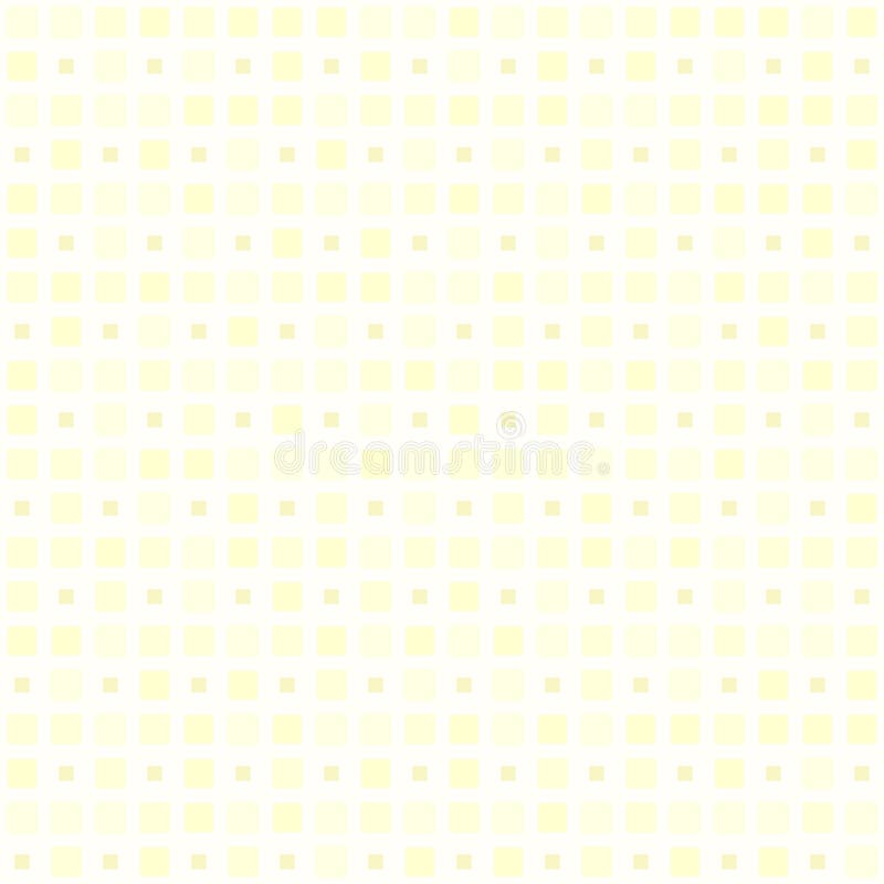 Yellow Square Pattern. Seamless Vector Stock Vector - Illustration of ...