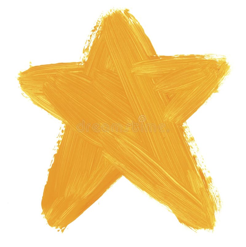 Yellow star stock illustration. Illustration of shape - 163782066