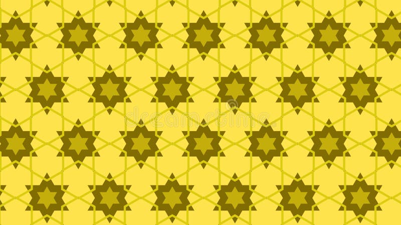 Yellow Star Pattern stock vector. Illustration of fabric - 162759927