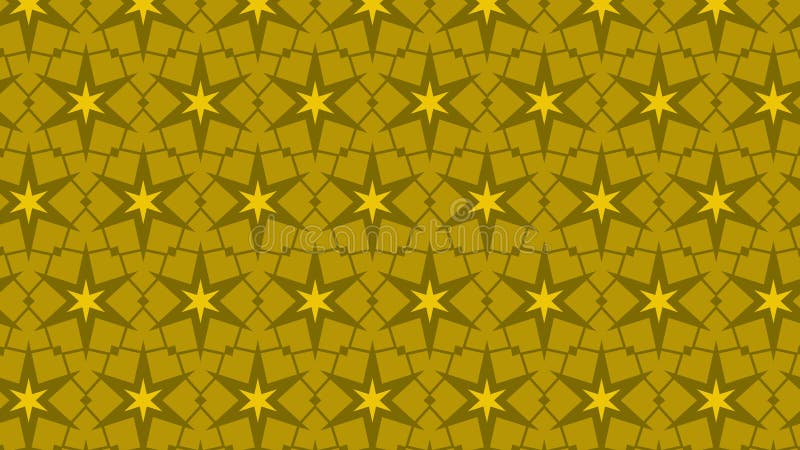 Yellow Star Pattern Background Vector Illustration Stock Illustration ...