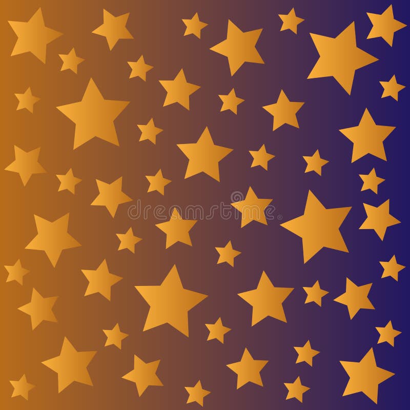 Yellow Fading Star Background, Vector Illustration Stock Vector ...