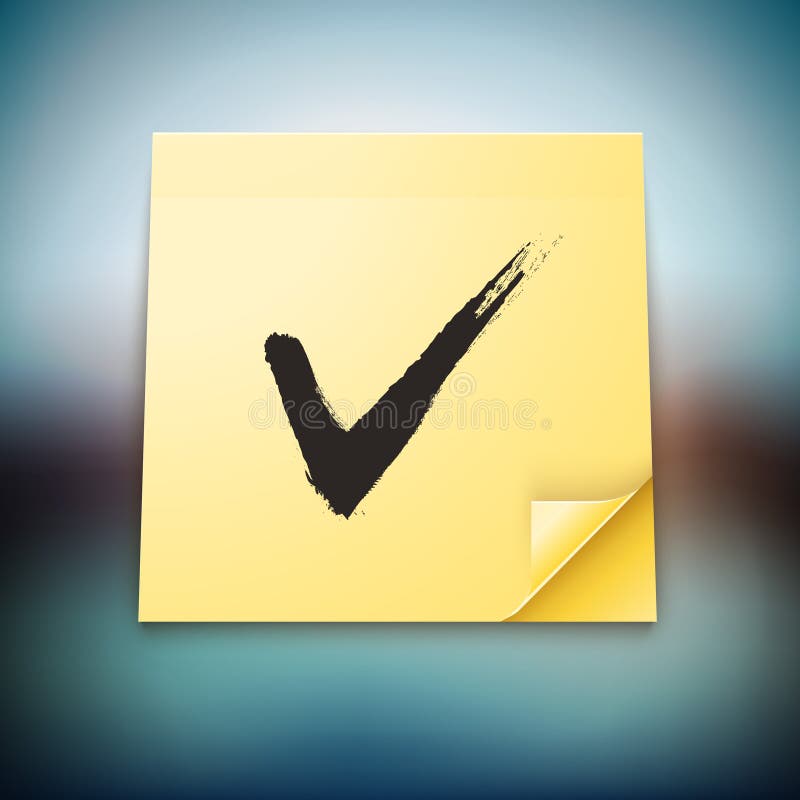 Vector Tick Check Mark Icon Set Stock Vector - Illustration of ...