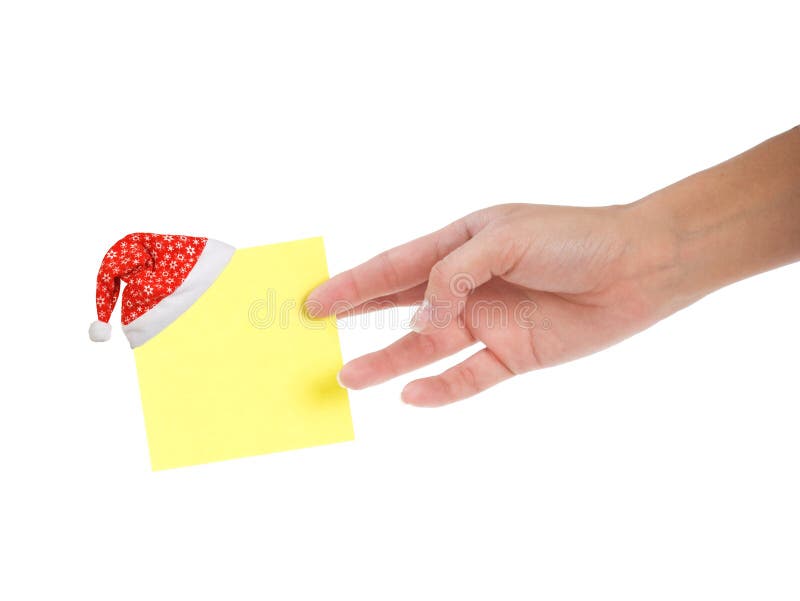 Yellow Sticker. Christmas Team. Picture Image: 7035055