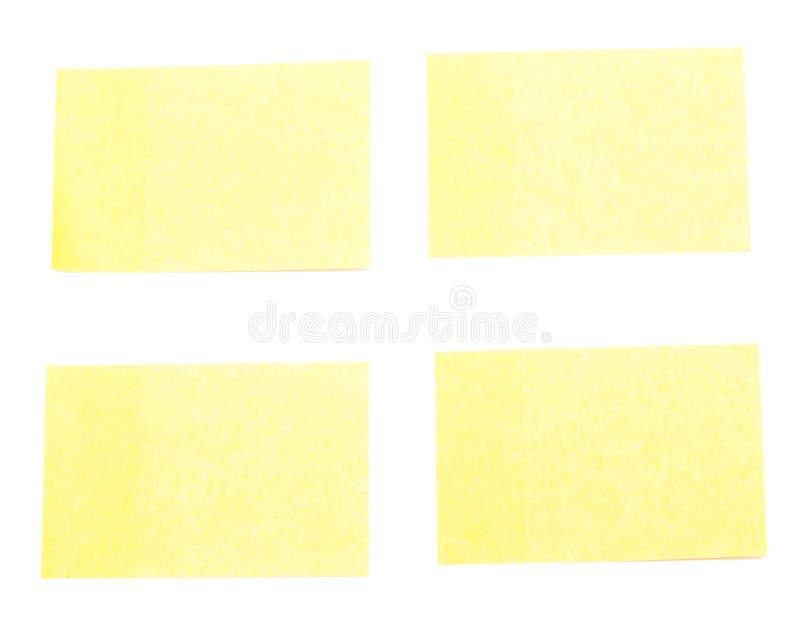 Yellow stickers stock photo. Image of label, paper, sticky - 25900766