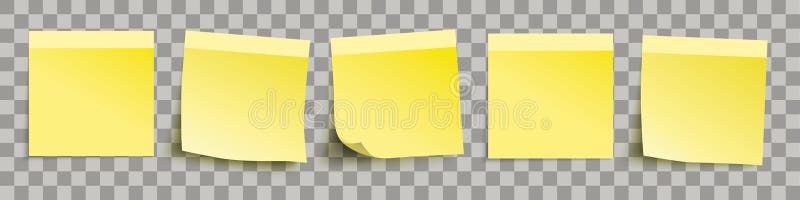 5 Yellow Sticks Header Transparent Stock Vector - Illustration of ...