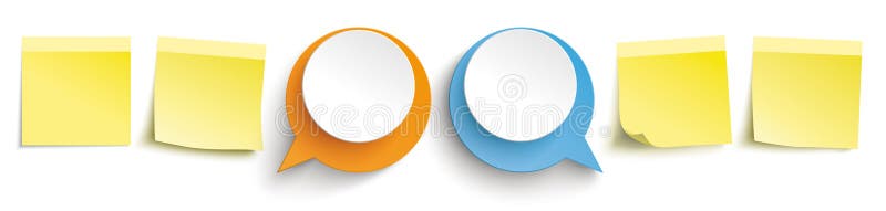 Colored Speech Bubble Header Stock Illustrations – 37 Colored Speech ...