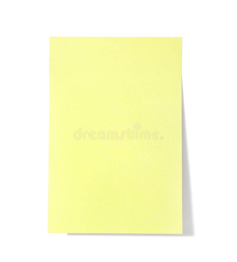 Stack of Sticky Notes on White Stock Photo - Image of sticky, empty ...