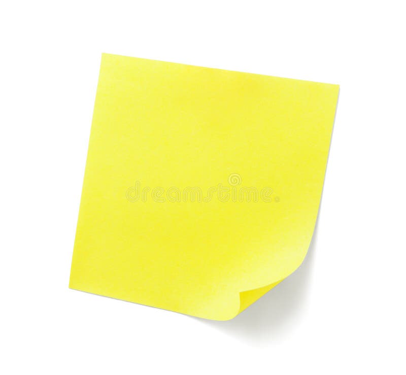 Yellow Sticky Notes with Text NORMAL INTEREST RATE on the White Office ...