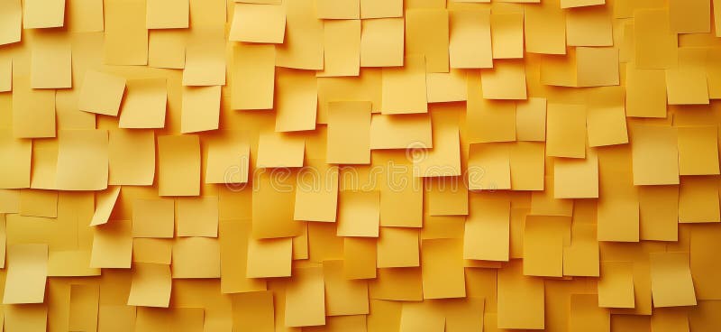 Yellow Sticky Notes Background for Reminders, Organization, and ...