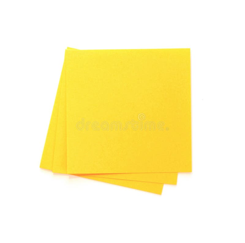 Yellow Sticky Notes on a Cork Board Stock Image - Image of cork ...