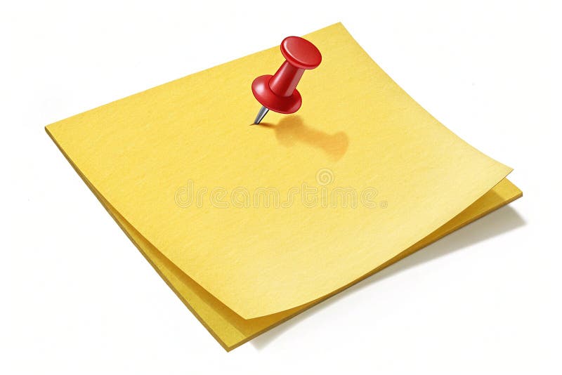 Red Sticky Note Transparent Stock Illustrations – 664 Red Sticky Note ...