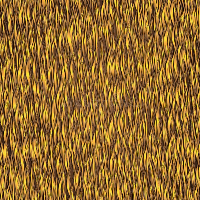 Yellow straw stock vector. Illustration of abstraction - 32434934