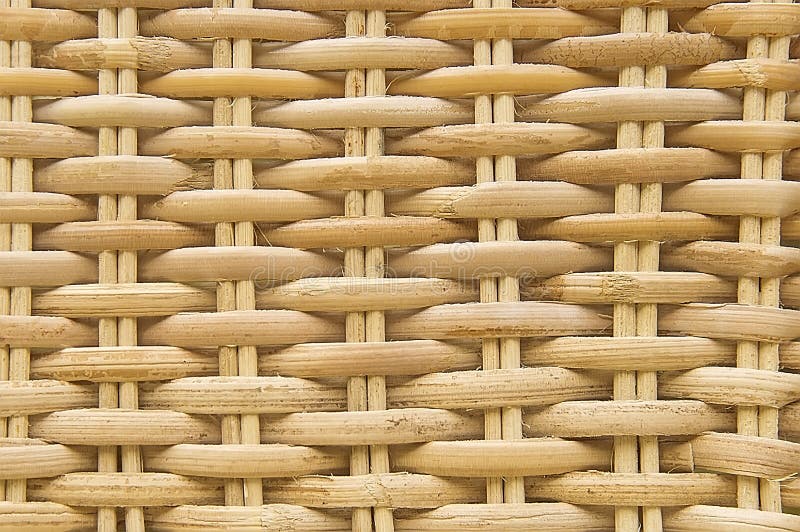 Yellow Straw Decorative Mat Background Texture Stock Image - Image of ...