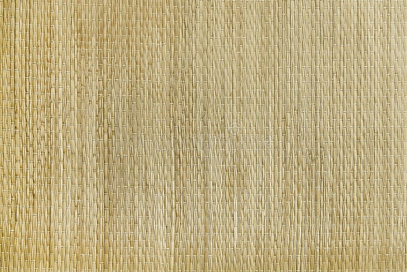 Yellow Straw Decorative Mat Background Texture Stock Image - Image of ...