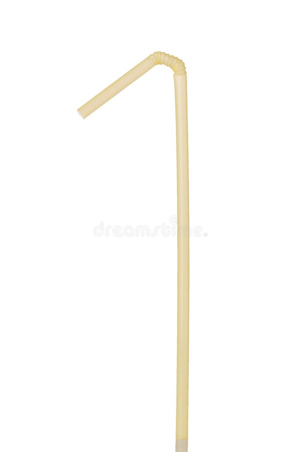 Yellow Straw stock photo. Image of pipette, isolated - 49616116