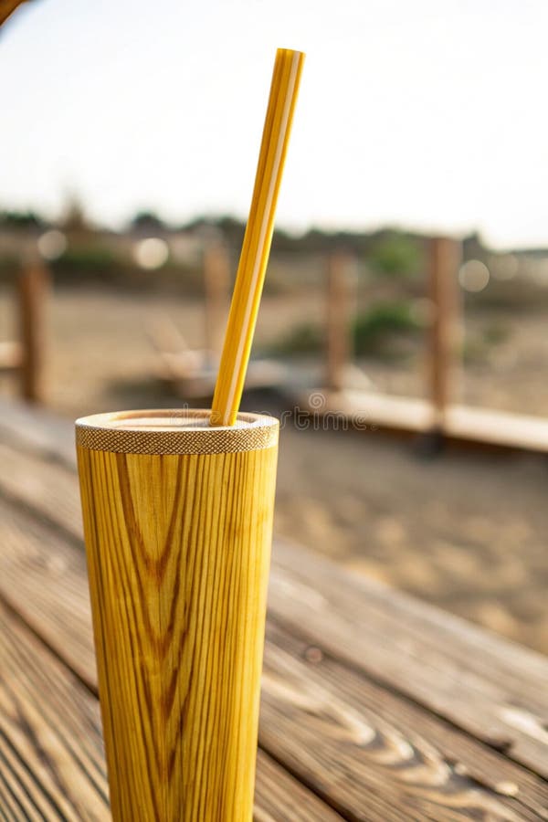 Yellow Straw Wood Grain Texture Stock Illustration - Illustration of ...