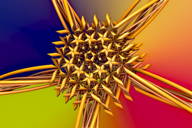 Yellow strings stock illustration. Illustration of fancy - 81415034