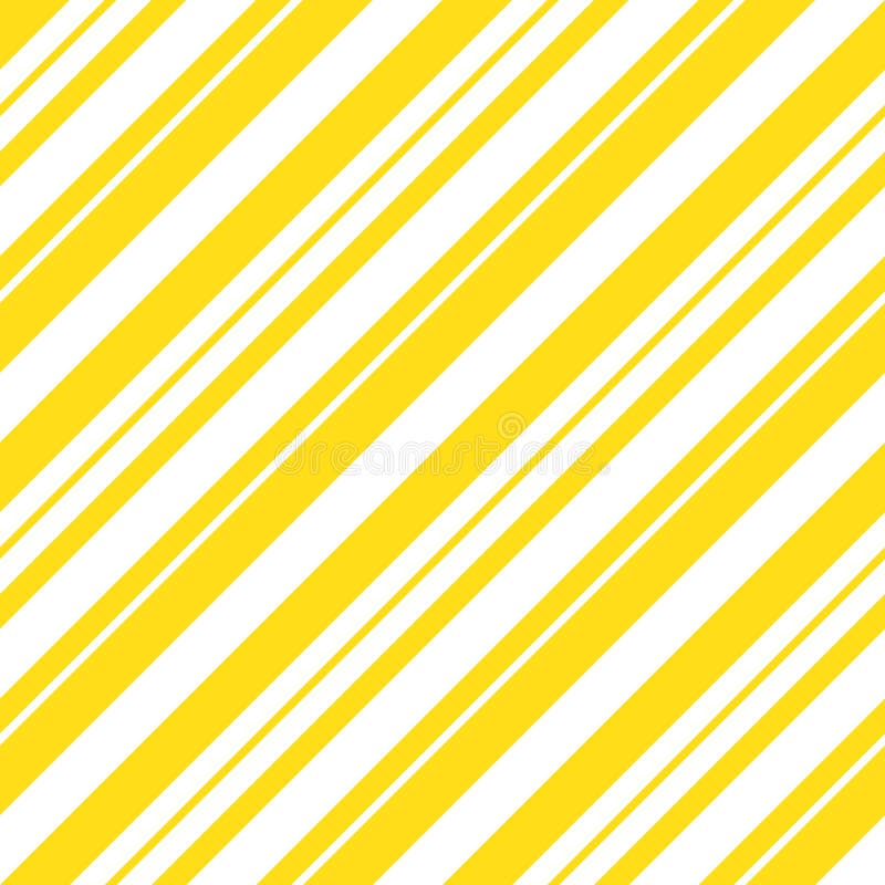 Yellow Stripe Seamless Pattern Background in Diagonal Style Stock ...
