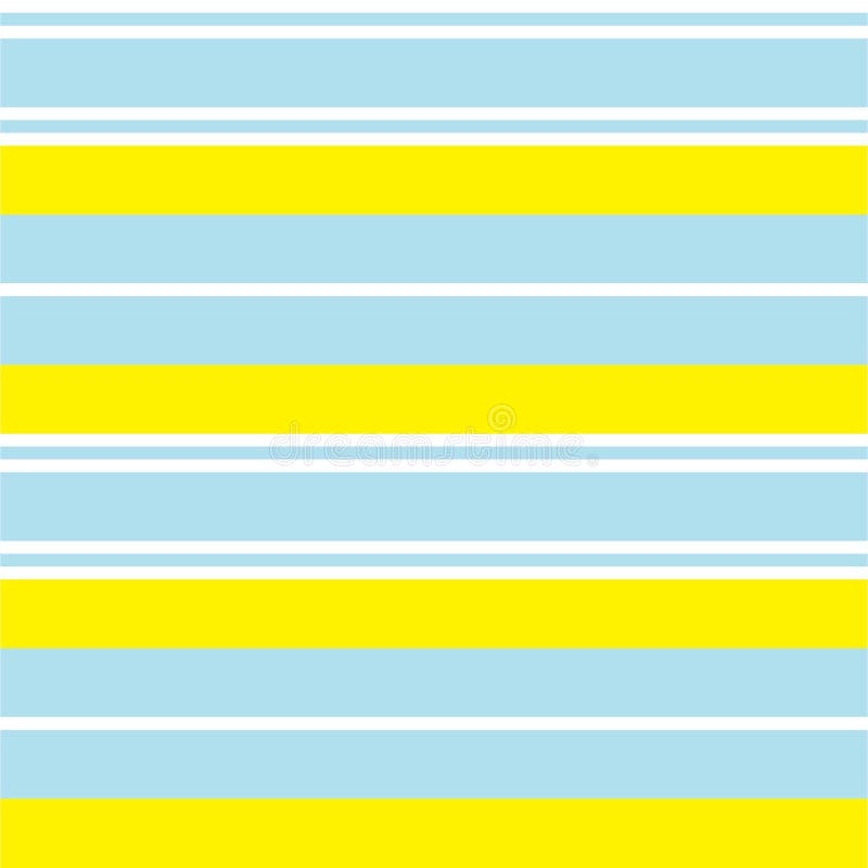 Yellow Stripe Seamless Pattern Background in Horizontal Style Stock ...