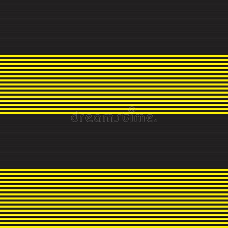 Yellow Stripe Seamless Pattern Background in Horizontal Style Stock ...