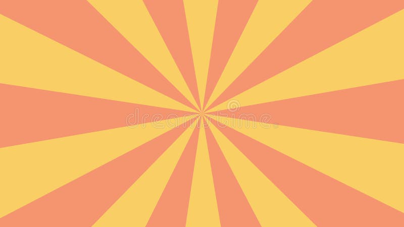 Yellow Stripes Background. Rotating Backdrop. Animation Stock Video ...