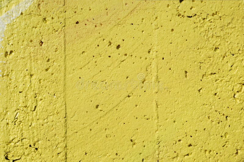 Yellow Stucco House with Patchwork Roof Stock Photo - Image of exterior ...