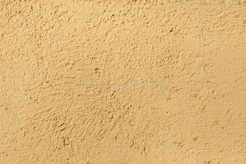 Yellow Stucco Wall. Background Texture Stock Image - Image of exterior ...