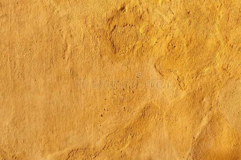 Yellow Stucco Wall. Background Texture Stock Photo - Image of detail ...
