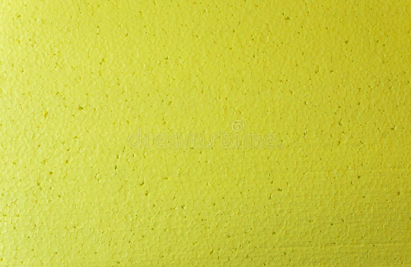 Yellow Styrofoam Abstract Background. Template with Space for Text ...