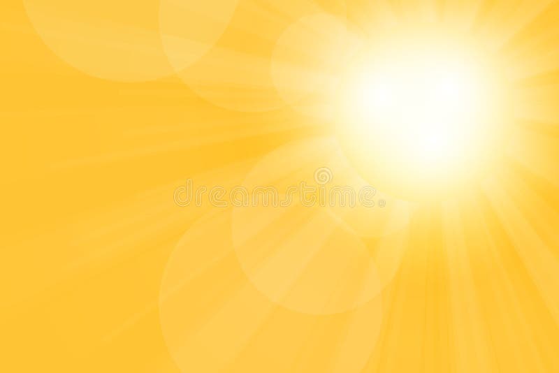 Sun Ray Light Isolate on Background Vector. Transparent Glow Yellow ...
