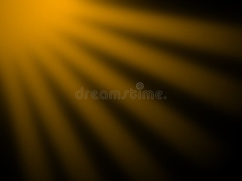 The Yellow Sun Light Overlay. Screen Mode. Stock Illustration ...