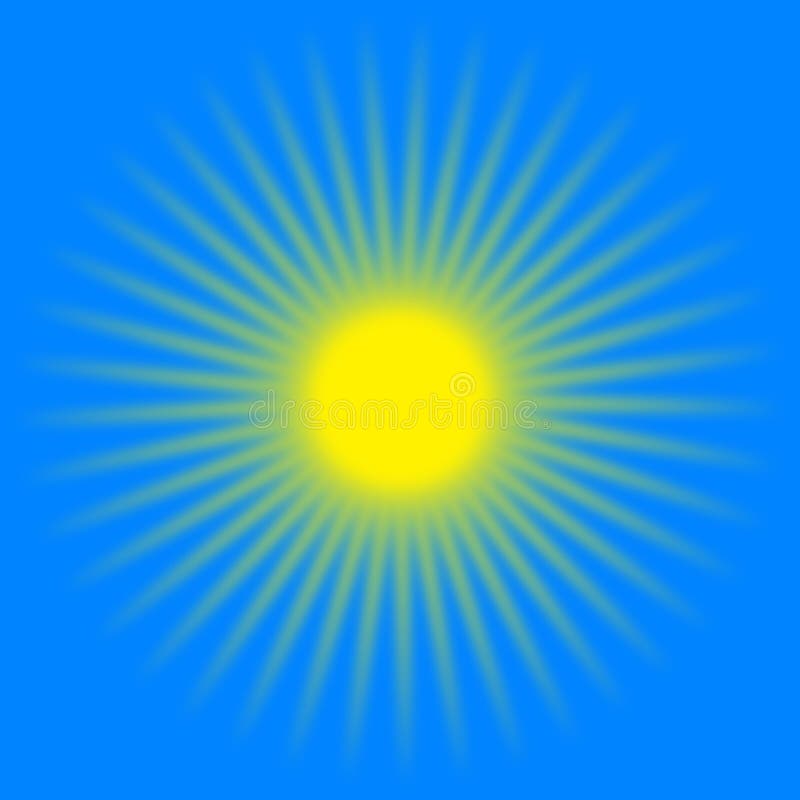 Blue Rays Yellow Sun Stock Illustrations – 6,253 Blue Rays Yellow Sun ...