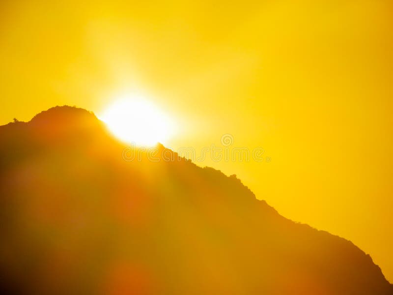 Divine sunset stock image. Image of perfection, awesome - 73111415