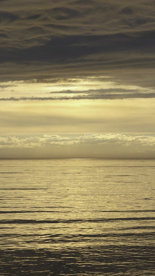 Yellow sunset stock photo. Image of waves, water, clouds - 32738346