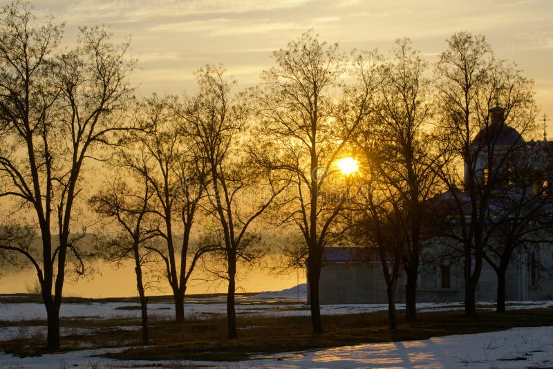 Yellow sunset stock photo. Image of gleam, coast, dawn - 39046108