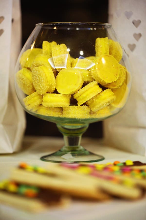 Yellow sweets stock photo. Image of ceremony, detail - 39804884