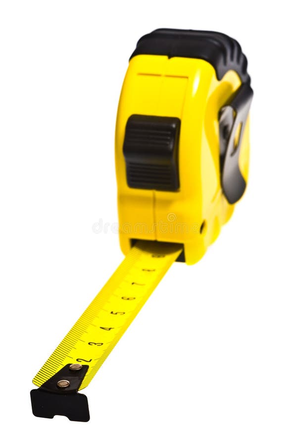 Yellow Tape-Measure stock image. Image of stilllife, design - 3309189