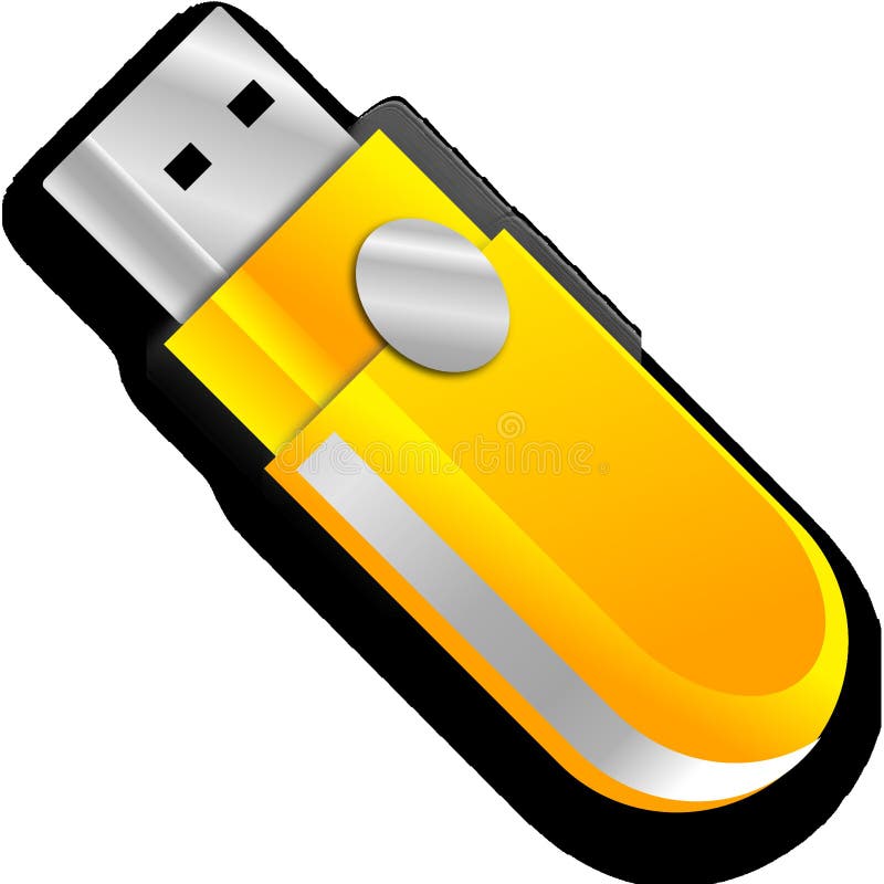 Yellow, Technology, Usb Flash Drive, Electronic Device Stock Photo ...