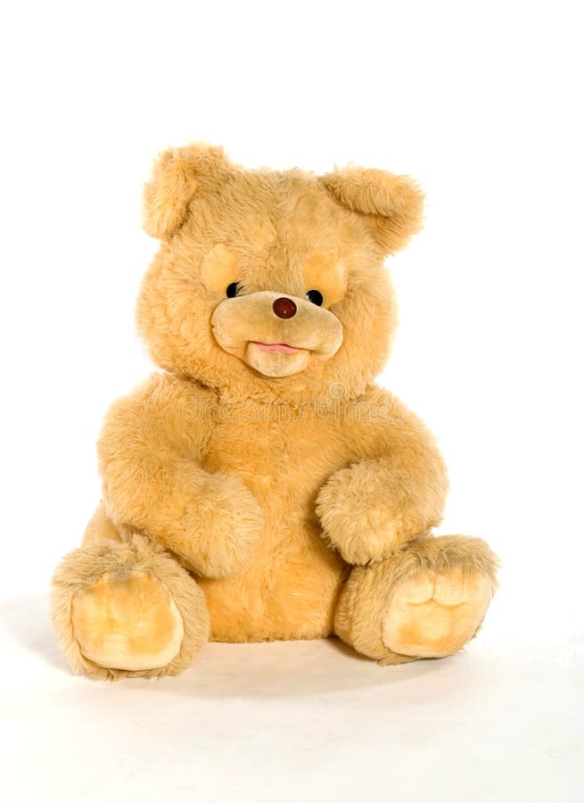 Teddy bear stock photo. Image of childhood, animal, plush - 4895868