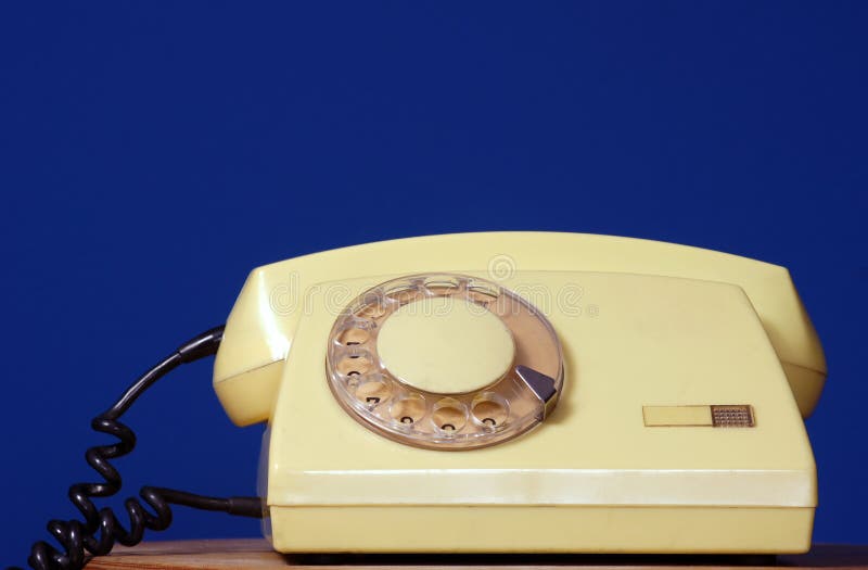 Yellow telephone set stock image. Image of telephone - 22936213