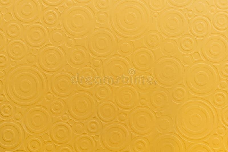 Yellow Texture Circular Pattern Background Stock Photo - Image of ...
