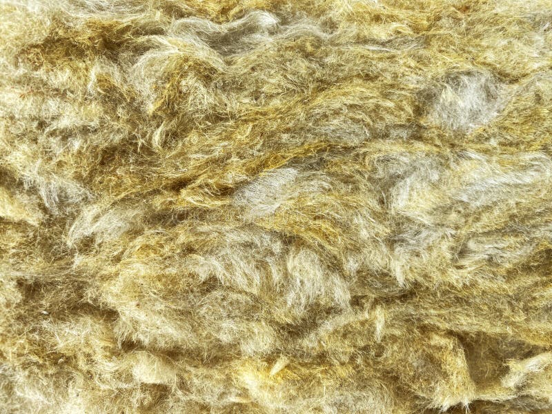 Yellow Textured Mineral Wool Background Stock Photo - Image of ...