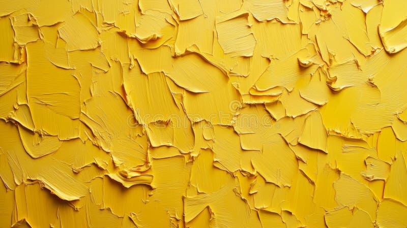 Yellow Textured Wall Paint Background Stock Illustration - Illustration ...