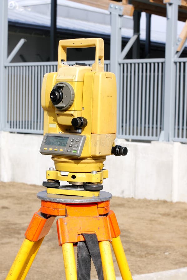 Theodolite Magic stock photo. Image of measurement, site - 687614